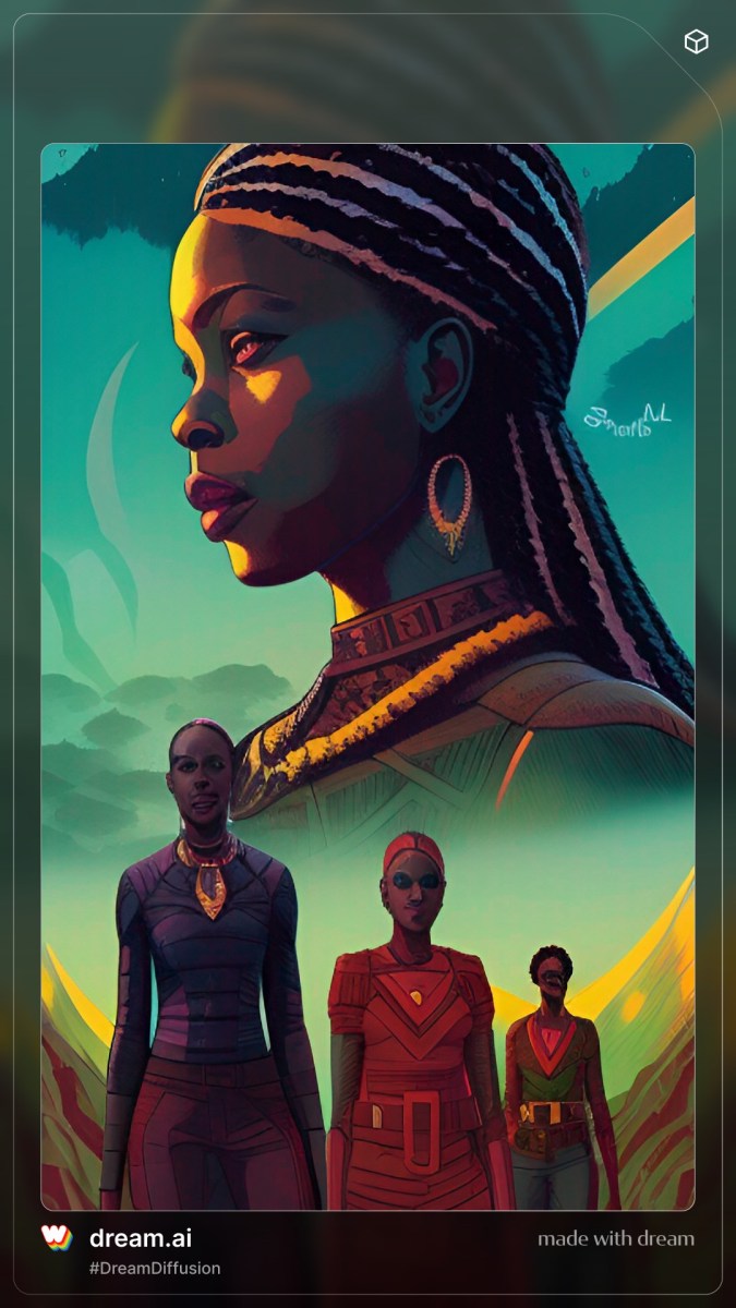 A Noob’s Journey into AI Art – Sylvia Wynter's Dream